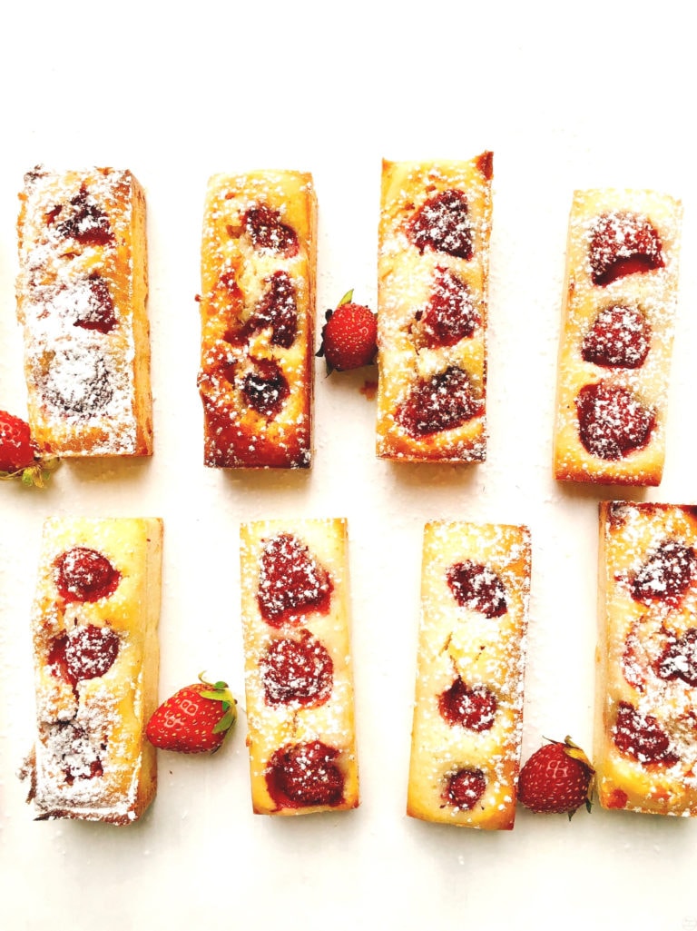 Financiers aux fraises : recette légère et gourmande